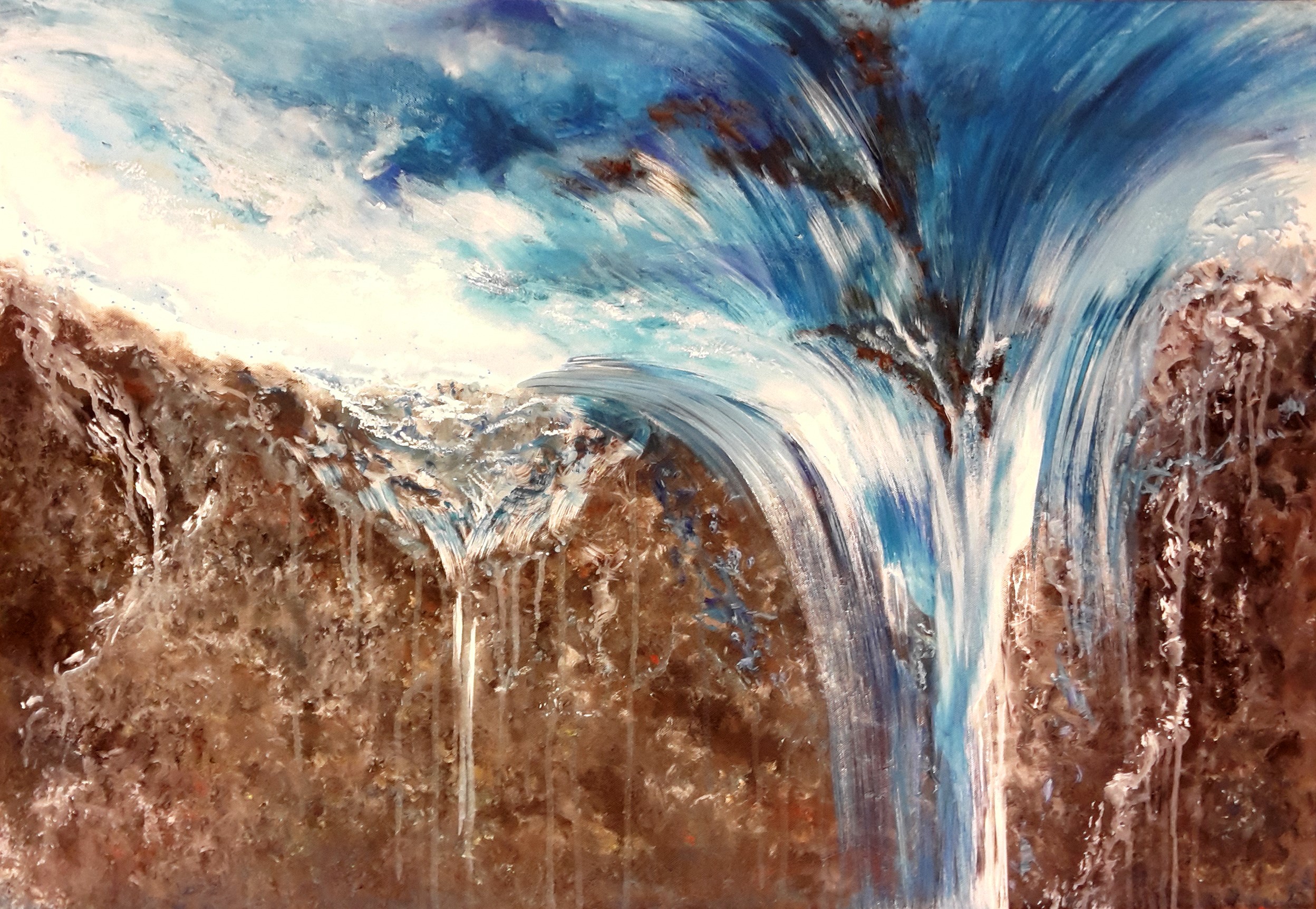 „Fließende Übergänge“ - Ateliergemeinschaft KUNSTwerk - Gesamtschule der Stadt Brühl